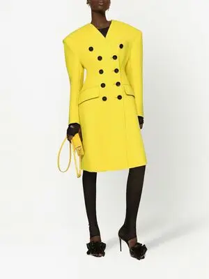 Dolce & Gabbana Double-breasted Woolen Coat