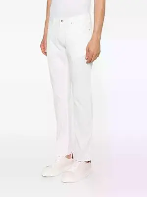 Emporio Armani J06 Five-pocket Jeans - White
