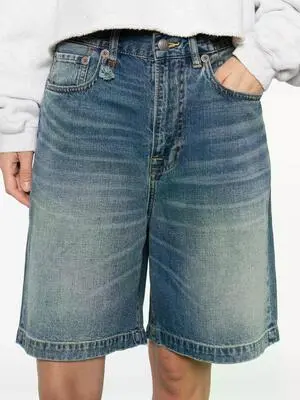 R13 Five-pocket Denim Shorts - Blue