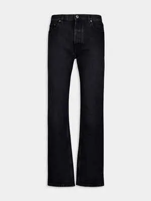 Off-White Faded-effect Tapered Jeans - White