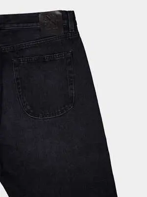 Off-White Faded-effect Tapered Jeans