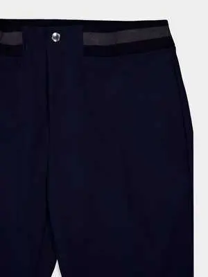Off-White Mid-rise Stripe-detail Trousers - White