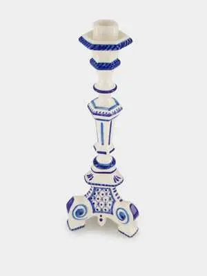 LES-OTTOMANS Turquerie Ceramic Candle Holder