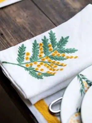 CASA LOPEZ Majorque Napkin - Yellow