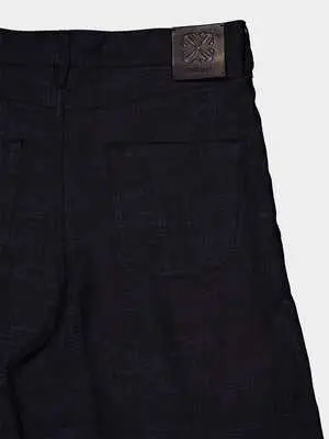 Off-White 90s Logo Linen Shorts