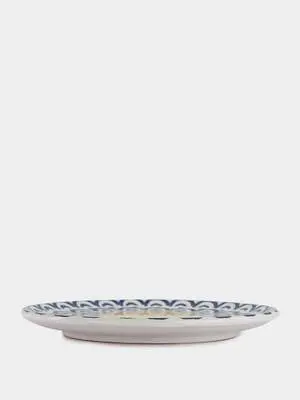 LES-OTTOMANS Sicily Dinner Plate - Yellow