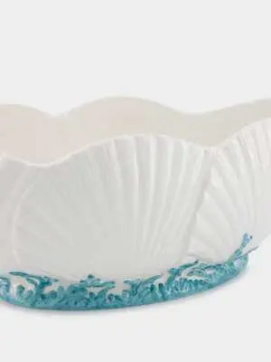 LES-OTTOMANS Saint Jacques Ceramic Bowl - White