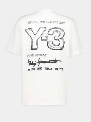 Y3 Cotton Short Sleeve T-shirt