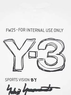 Y3 Cotton Short Sleeve T-shirt
