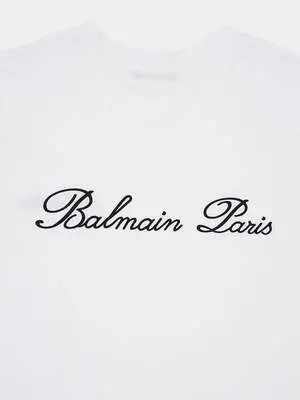 Balmain Embroidered Signature T-shirt - White