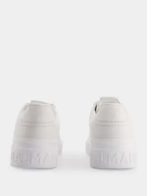 Balmain B Court Leather Sneakers - White