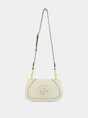 Gucci Leather Blondie Medium Bag - White