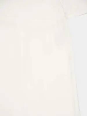 Stella McCartney Asymmetric Draped Midi Dress - White