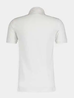 Dolce & Gabbana Branded Tag Cotton Piqué Polo-shirt