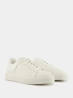 Balmain B-court Calfskin Trainers