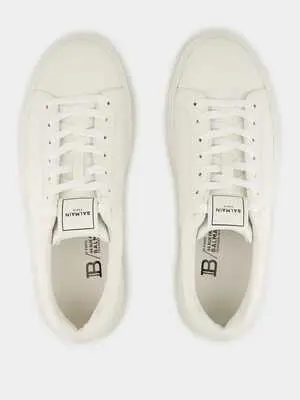 Balmain B-court Calfskin Trainers