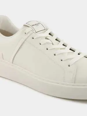 Balmain B-court Calfskin Trainers