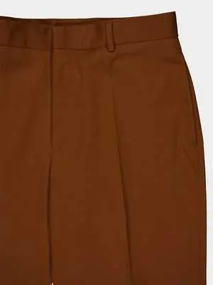 Off-White Slim Fit Cotton Trousers
