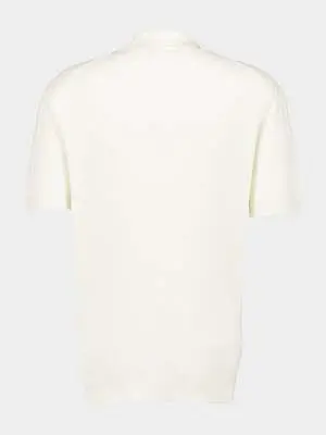 Frescobol Carioca Rino Knit Polo - White