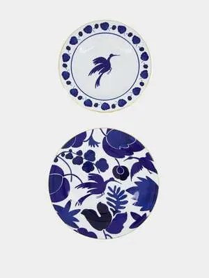 La DoubleJ Soup And Dinner Plate Set Of 2 - White