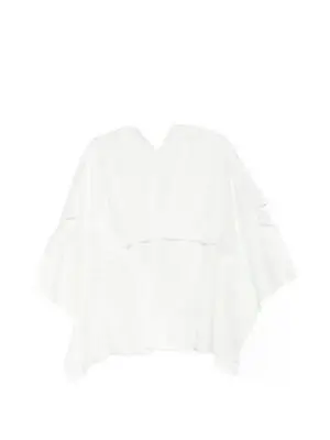 NICCOLO PAQUALETTI Panello V-neck Top