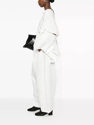 NICCOLO PAQUALETTI Panello V-neck Top