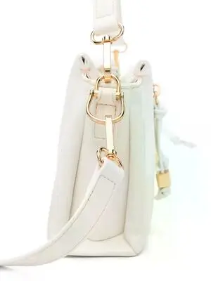 Moschino Logo Lettering Zip-pocket Shoulder Bag