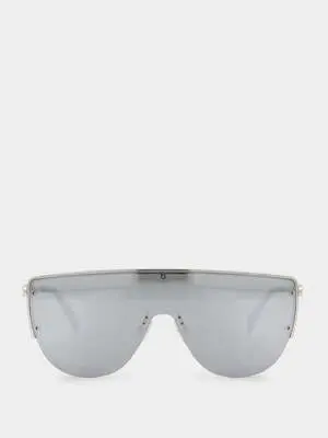 Alexander McQueen Eyewear Skull Sunglasses - Silver