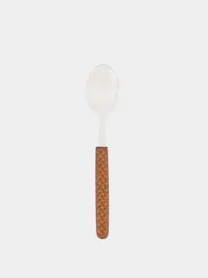 NEVA Intreccio Dessert Spoon - Silver
