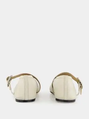 Le Monde Beryl Stella Slipper In Leather