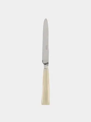 Sabre Paris Natura Faux Horn Dinner Knife - Silver