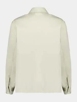 MAISON MARGIELA Sport Buttoned Cotton Jacket With Tonal Print