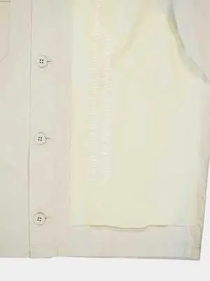 MAISON MARGIELA Sport Buttoned Cotton Jacket With Tonal Print