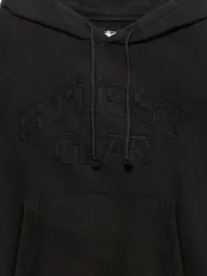 StÜssy Gear Logo Hoodie - Black