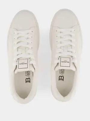 Balmain Calfskin B-court Sneakers