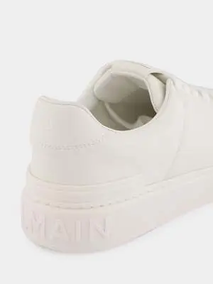 Balmain Calfskin B-court Sneakers
