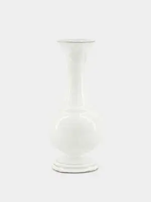 ASTIER DE VILLATTE Round Colbert Soliflore Vase - White