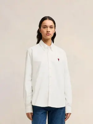 AMI Paris De Coeur Button-down Shirt