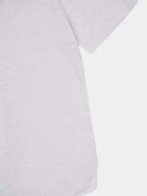 Majestic Filatures Cream Short-sleeve Linen Button-up Shirt