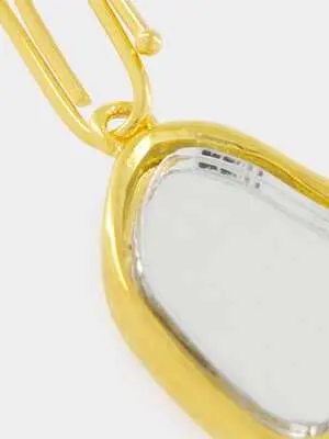 AURÉLIE BIDERMANN Ciottolo Charm - White