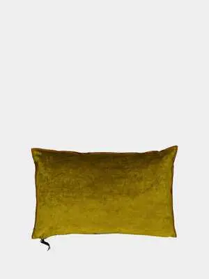 Maison De Vacances Royal Velvet Ocre Cushion - Yellow