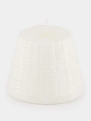 CERERIA INTRONA Ricotta Wax Candle - White