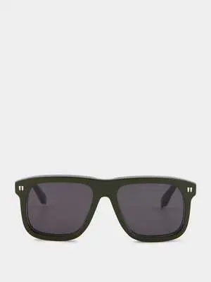 Off-White Clearwater Square Frame Sunglasses - White