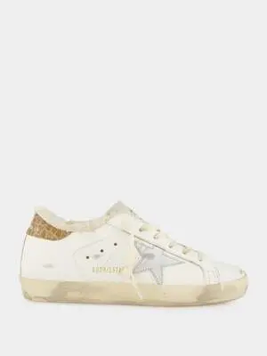 GOLDEN GOOSE Super-star Shearling Sneakers