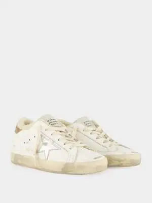 GOLDEN GOOSE Super-star Shearling Sneakers
