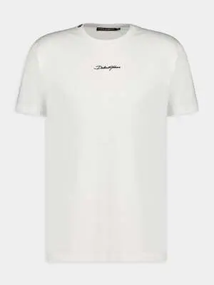Dolce & Gabbana Cotton Logo T-shirt - White