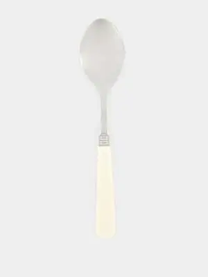 CAPDECO Ivory Helios Serving Spoon - Silver