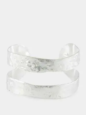 Sylvia Toledano Bianca Small Cuff Bracelet - Silver