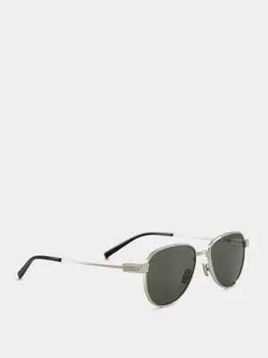 Saint Laurent 722 Sunglasses - Silver