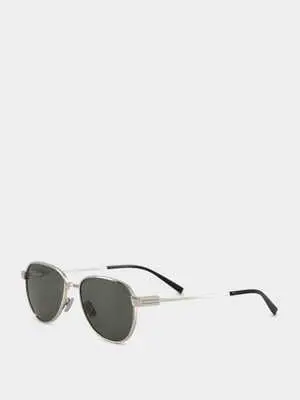Saint Laurent 722 Sunglasses - Silver